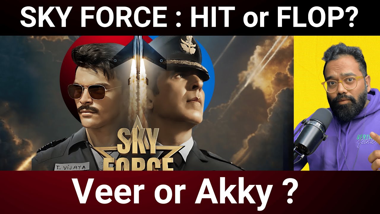 Sky Force Movie Review by Jayesh Thaker - YouTube