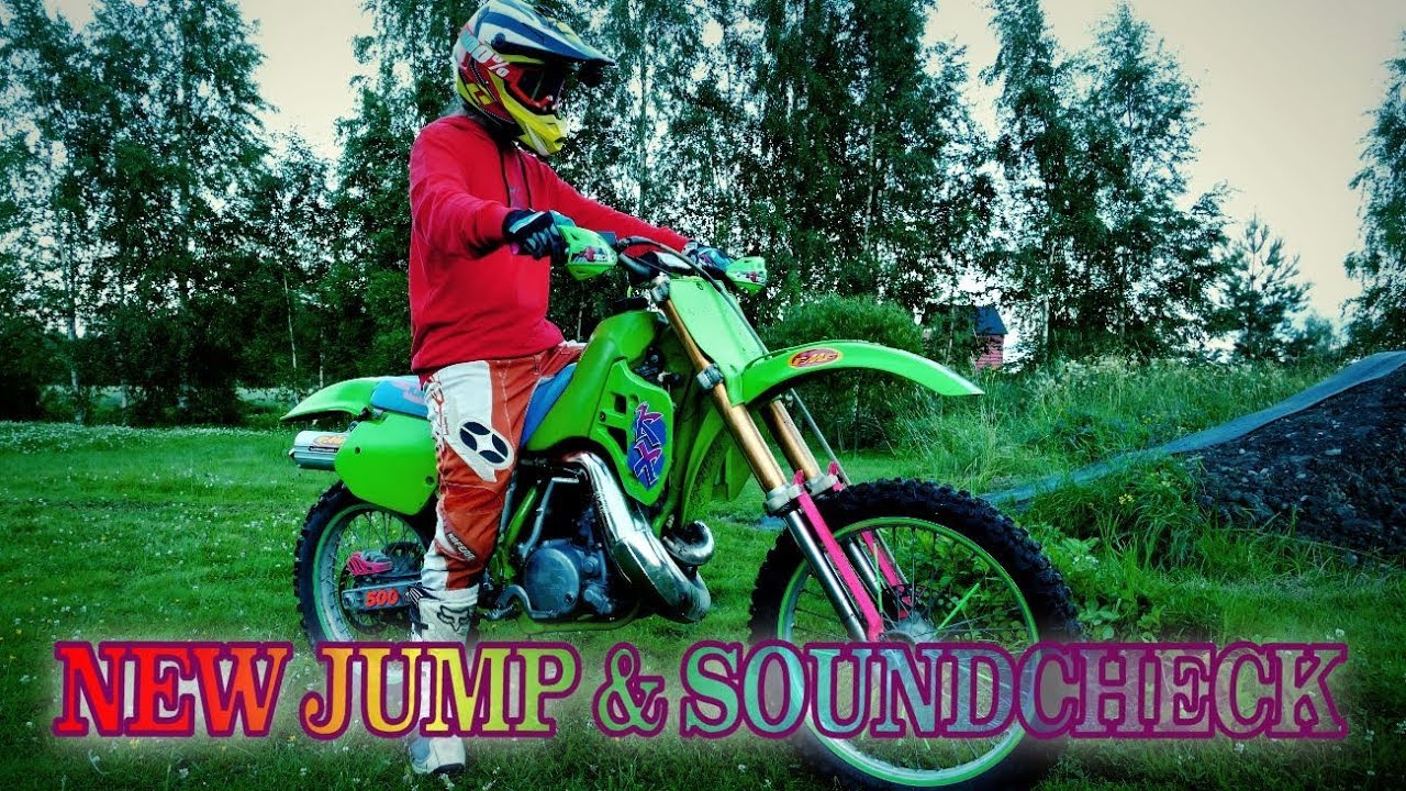 KX500 2t - Starting, Soundcheck & New Jump Testing | No Music | - YouTube