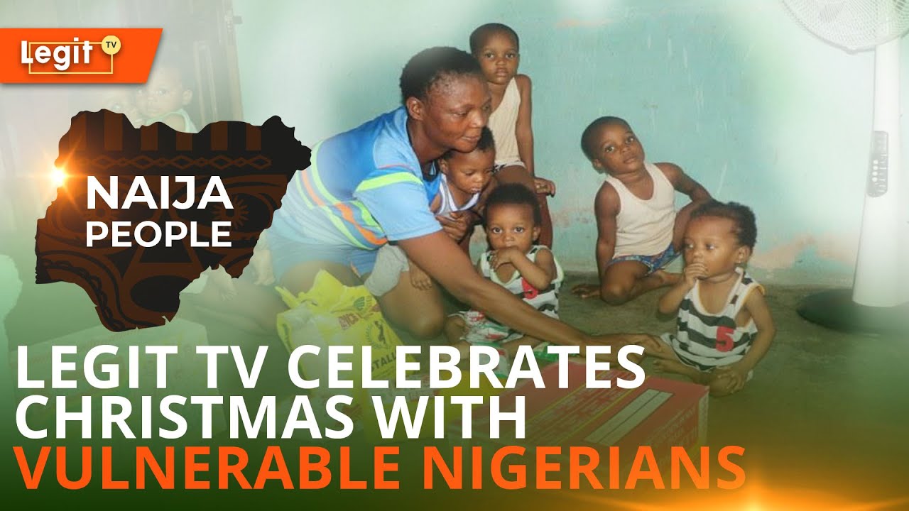 Legit TV celebrates Christmas with vulnerable Nigerians | Legit TV ...