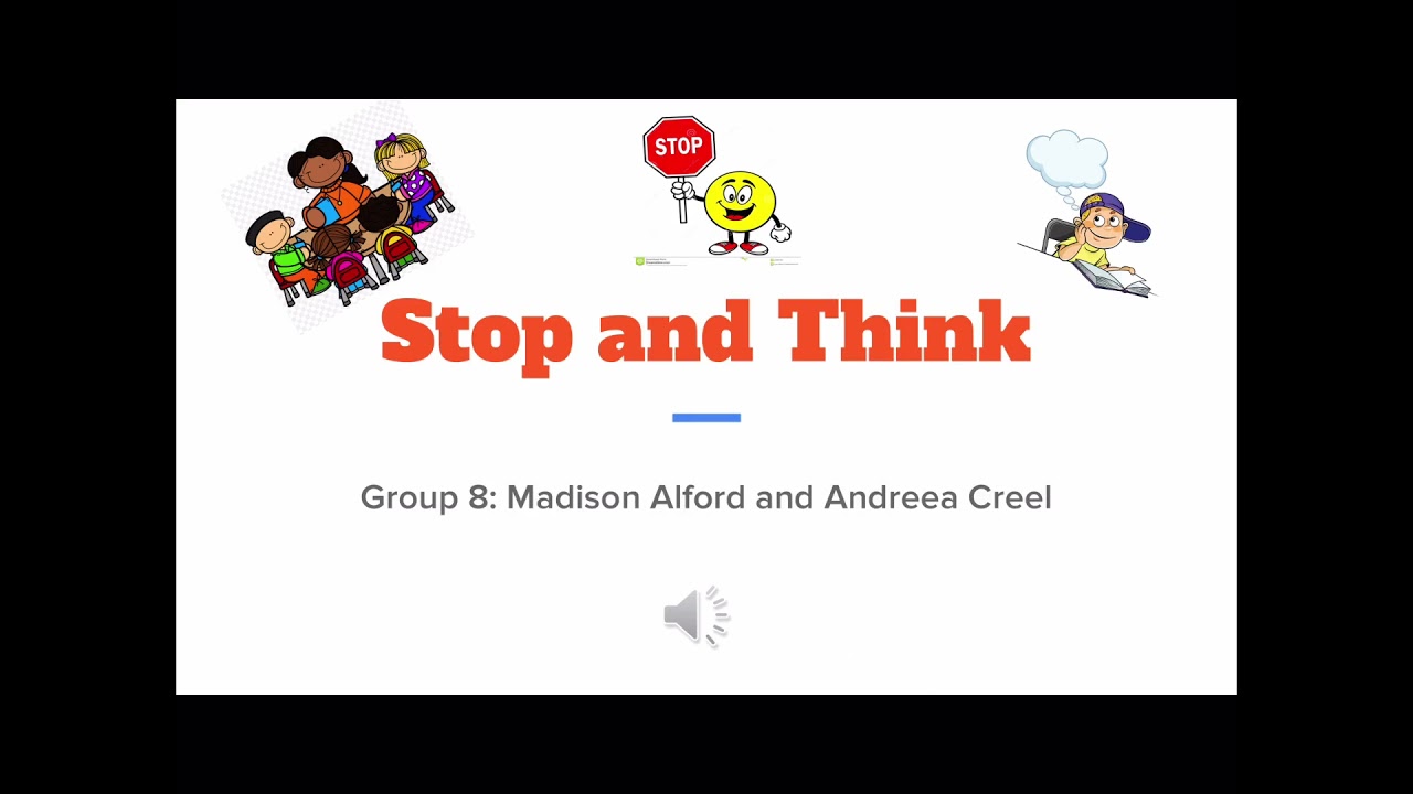 Stop and Think Strategy - YouTube