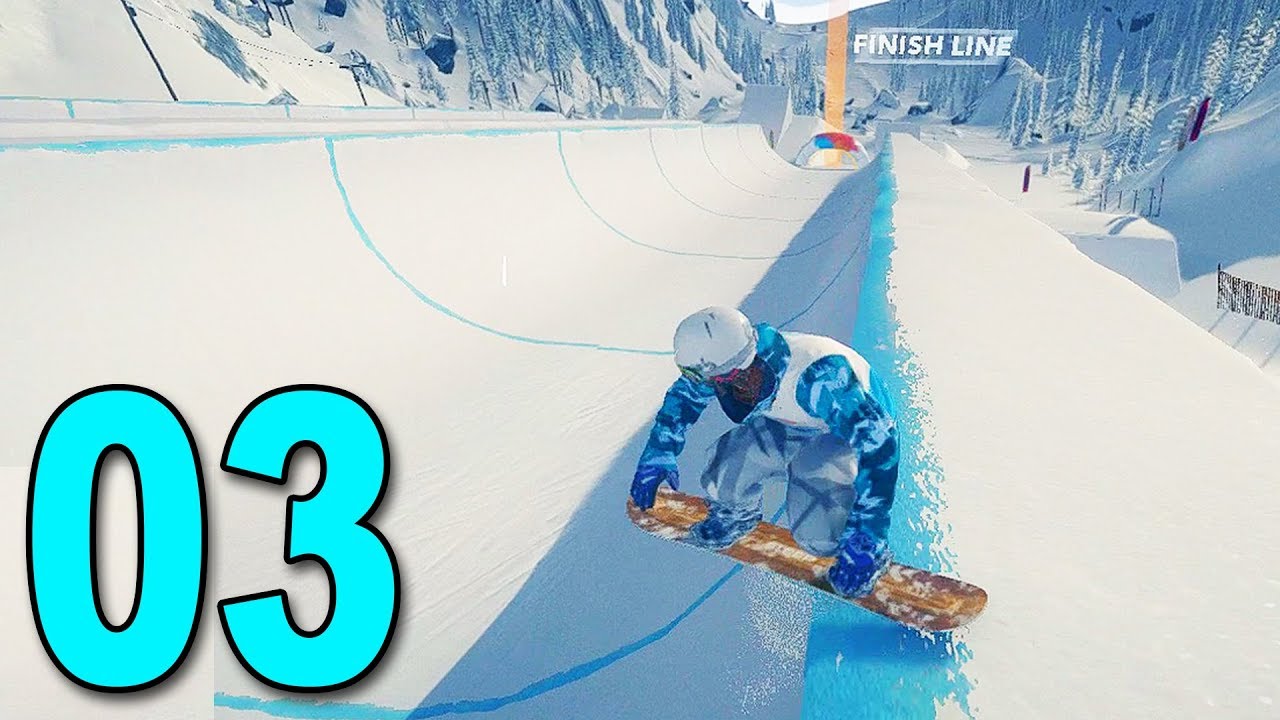 STEEP: Road to the Olympics - Part 3 - Halfpipe Training! - YouTube