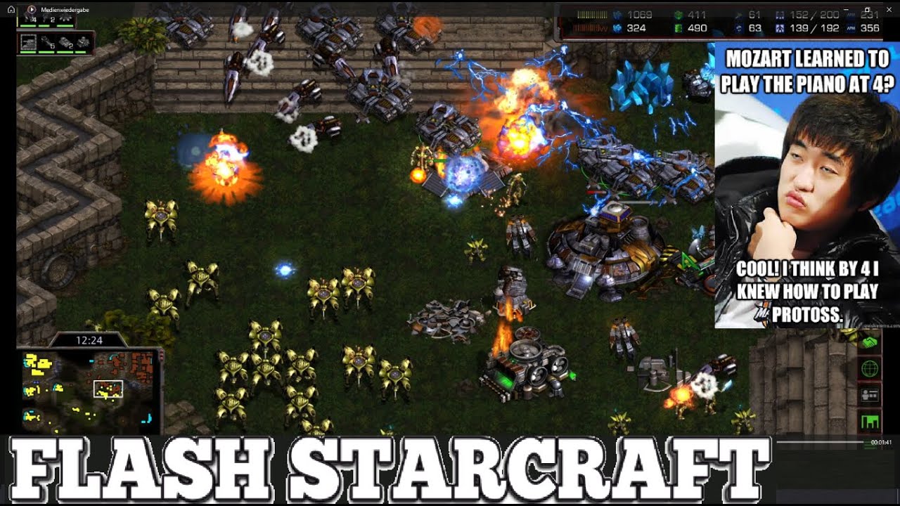 Starcraft FLASH vs IIIIIIIIIIIIIII TvP SC Remastered Broodwar 2024 ...