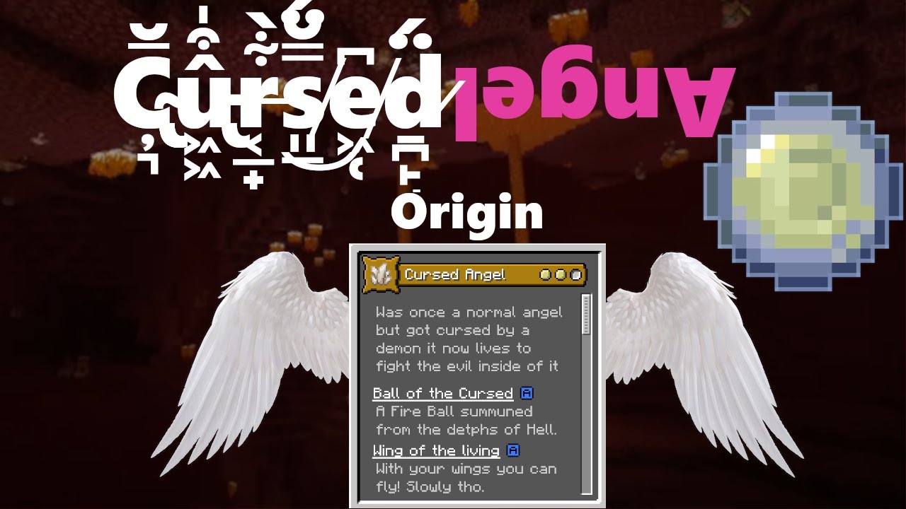 Origins Mod | Cursed Angel - Custom origins - YouTube