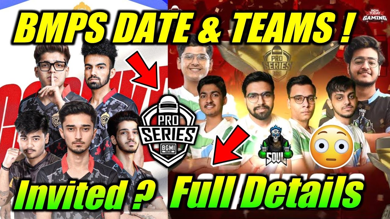 BMPS Date, Invited Teams, Prize 🔥 Full Details Godl Invited ? Soul ...