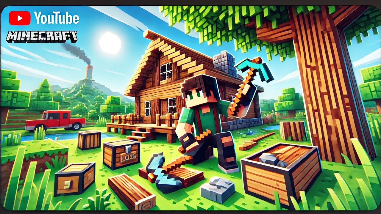 Epic Minecraft Adventure: Resource Hunting & Crafting Masterpieces ...