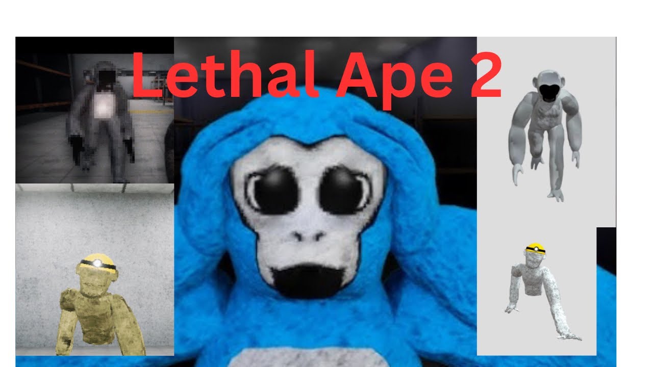 LETHAL APE 2! Best horror fan game? #scary#apes#viralvideo - YouTube