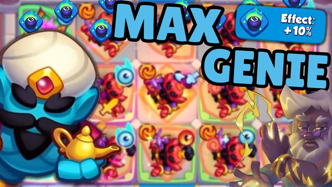 * 143 stacks & Full Set* Max Genie & Zeus VS Max Banshee & Mermaid ...