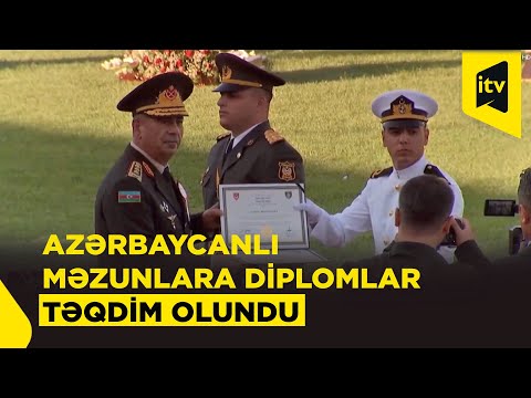 Zakir Həsənov Türkiyədə hərbi məktəblərin buraxılış mərasimində