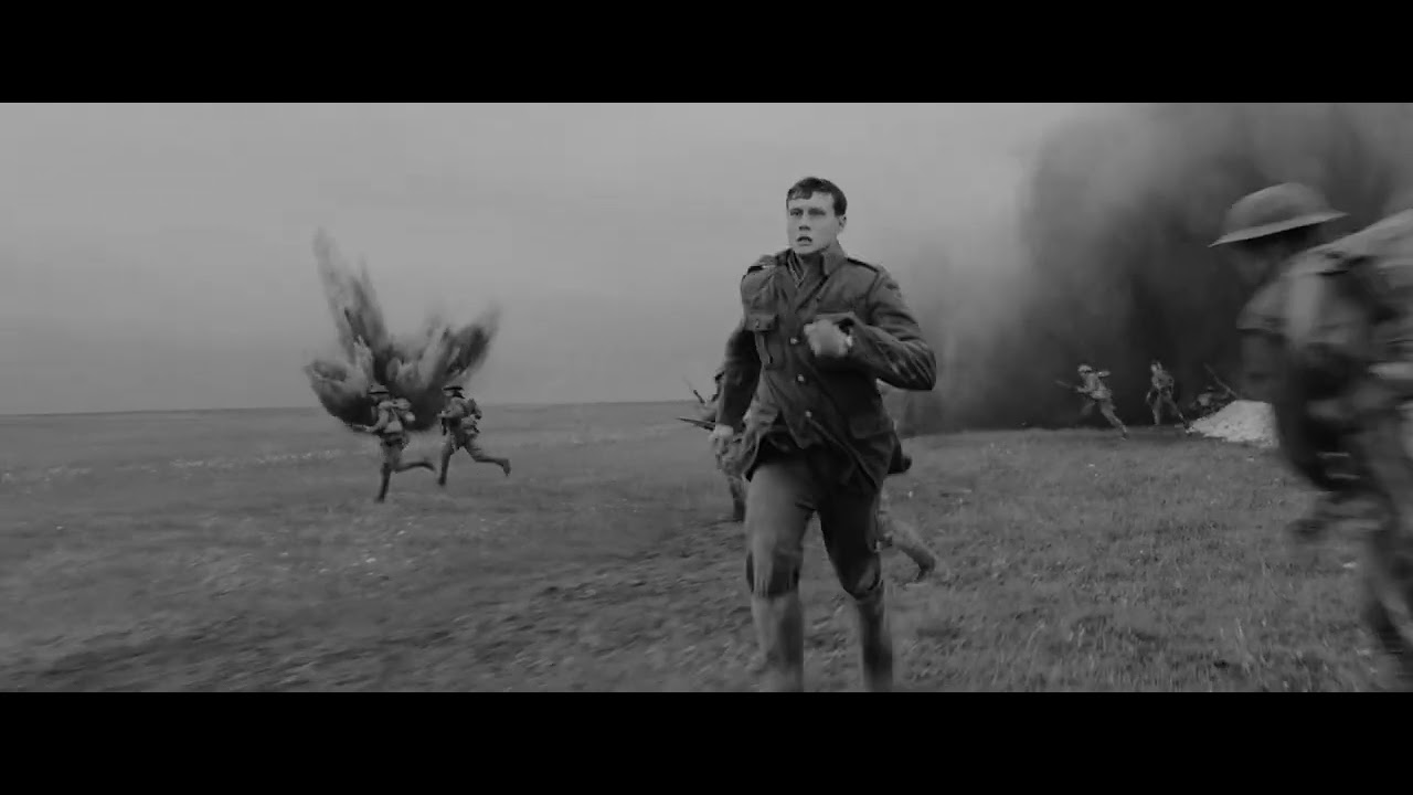 1917 Running scene but its Black & white #1917film #war #bnw - YouTube