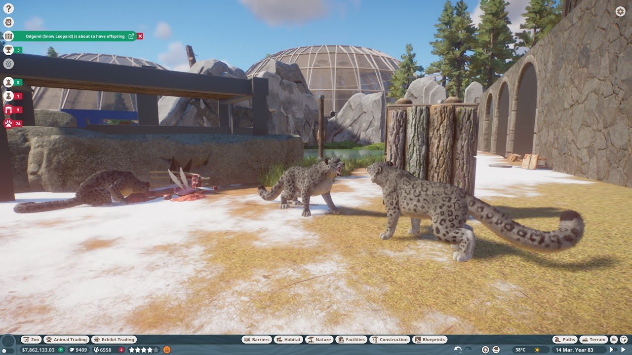 Habitat 1 - Snow Leopard Enclosure - The Great North Area - Wildlife ...