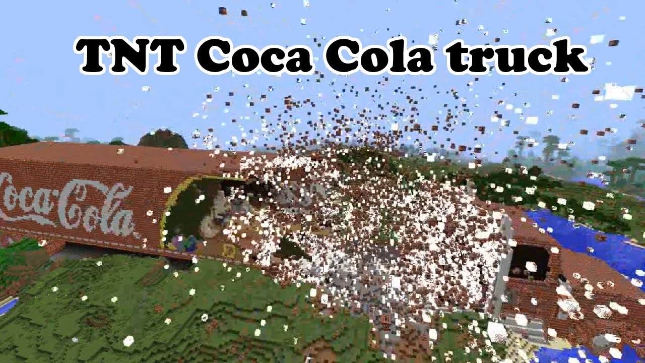 [Minecraft] Coca Cola TNT Truck! - YouTube