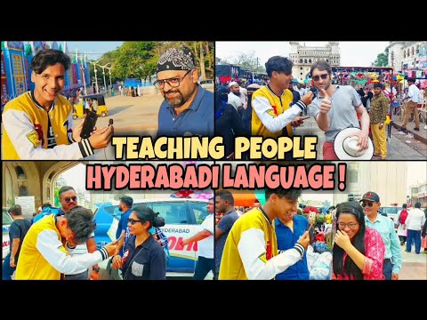 Teaching People Hyderabadi Language!!! Must Watch!! - YouTube