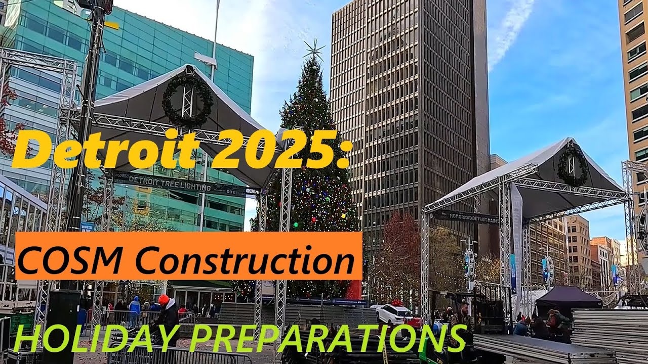 Downtown Detroit: Randolph Rebuild; COSM Construction; Campus Martius ...