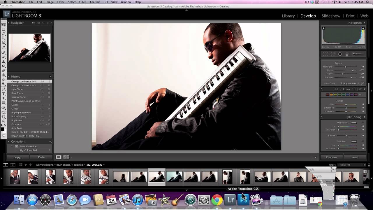 Editing w/ Lightroom 3 & Photoshop CS5 - YouTube
