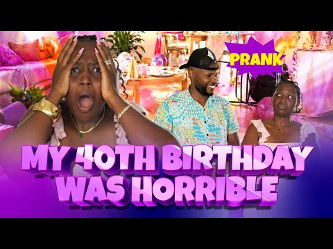 MY 40TH BIRTHDAY WAS HORRIBLE PRANK  ON MY WIFE || HER REACTION WAS EPIC 😂