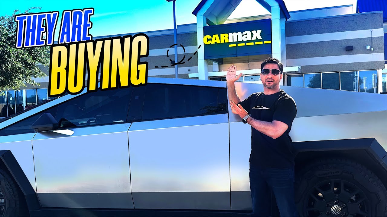 Selling My Tesla Cybertruck at CARMAX - YouTube