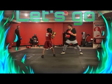 Prince Boxing training session with elite coach - YouTube