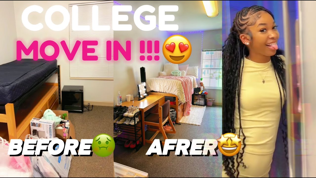 FRESHMAN college move-in day! - YouTube