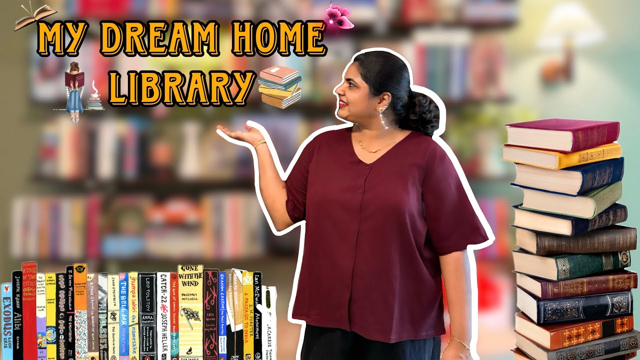 Building My DREAM Home Library📚| Dark Academia | Library of my Dreams ...