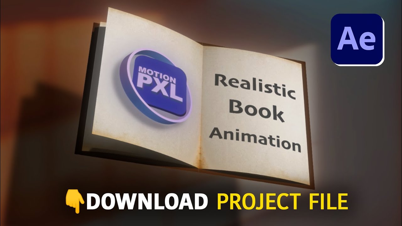 Realistic 3D Book Open Animation in After Effects | Beginner Tutorial ...
