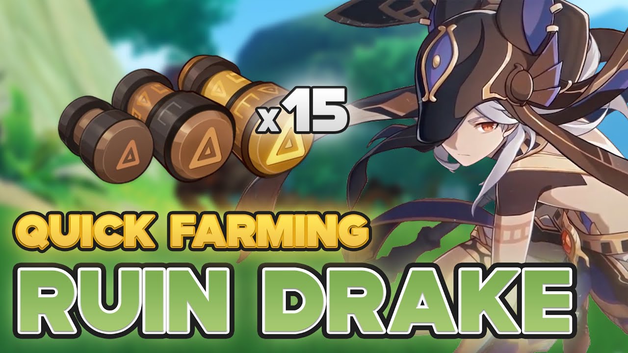 Ruin Drake (15 Total): All Farming Locations | Chaos: Storage, Module ...