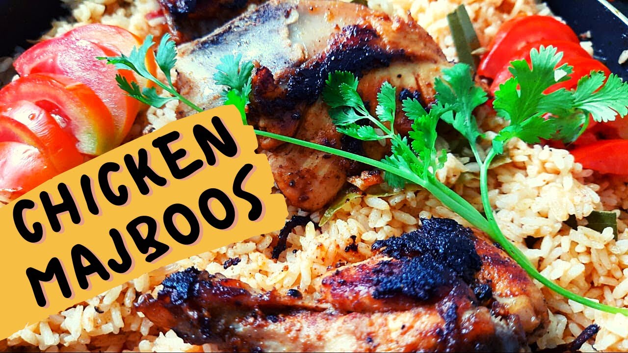 Arabic Majboos Chicken| Majboos Rice | Spicy Majboos Rice | Low Carb ...
