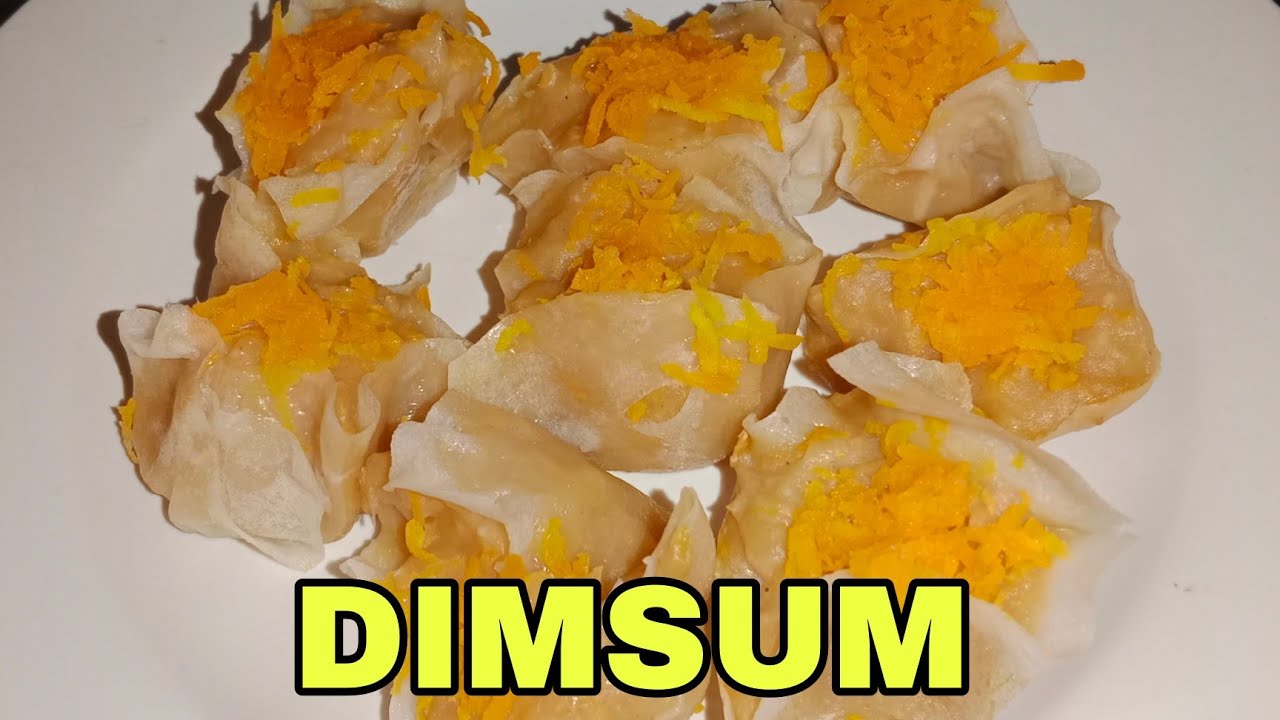 Resep Siomay Dimsum Ayam Yang Enak Tanpa Minyak Wijen Youtube