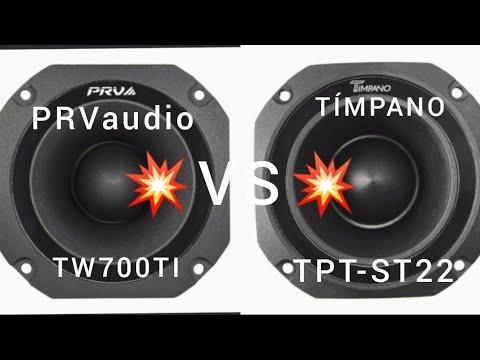 COMPARATIVA 🔉👉TÍMPANO TPT-ST22 💥VS💥PRV AUDIO TW700TI.