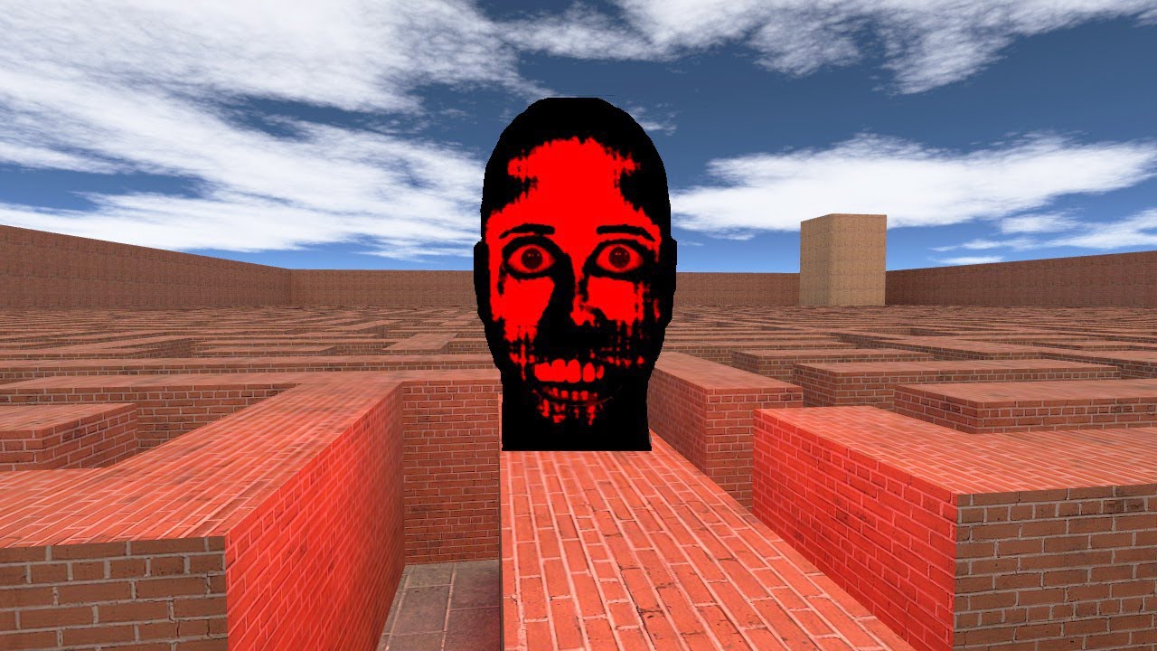 NIGHTMARE SELENE DELGADO IN BIG MAZE MAP - GMOD - YouTube