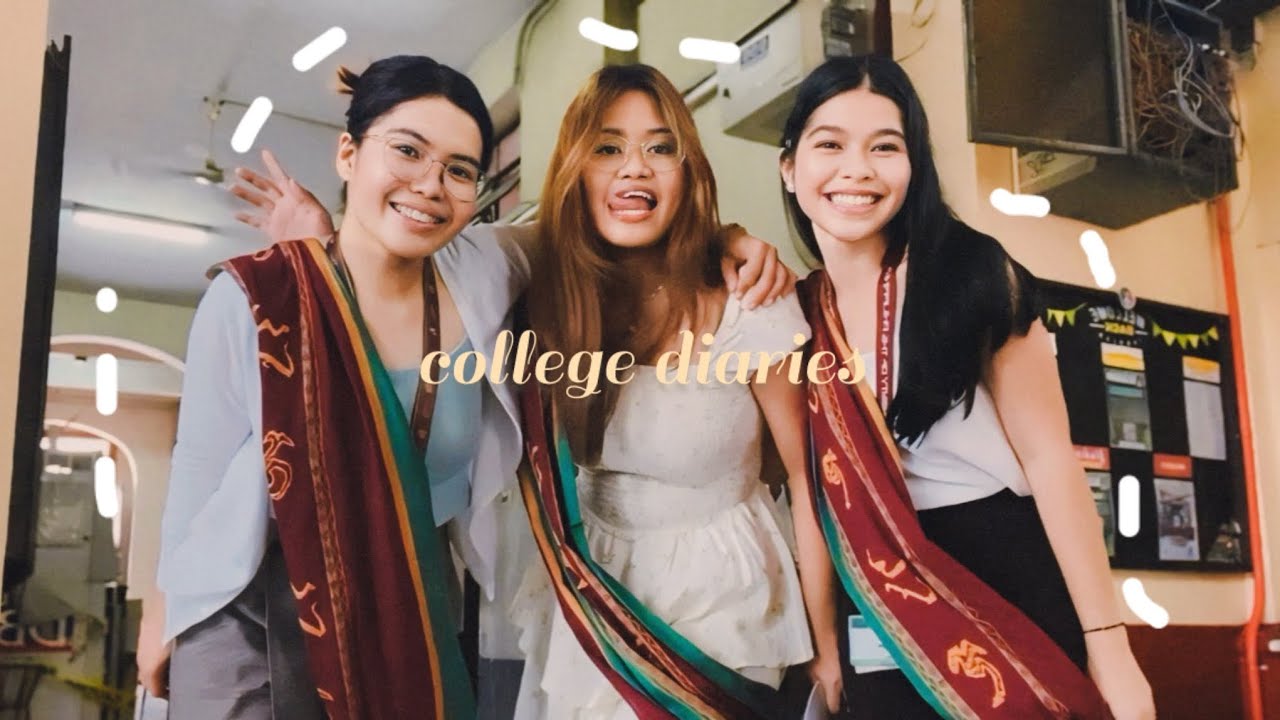 Vlog 20: college diaries 📚 (up manila, wearing up sablay, visiting the ...
