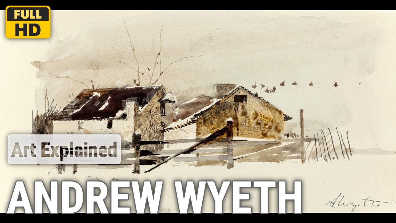 Andrew Wyeth: A collection of 10 artworks with title and year, 1959 ...