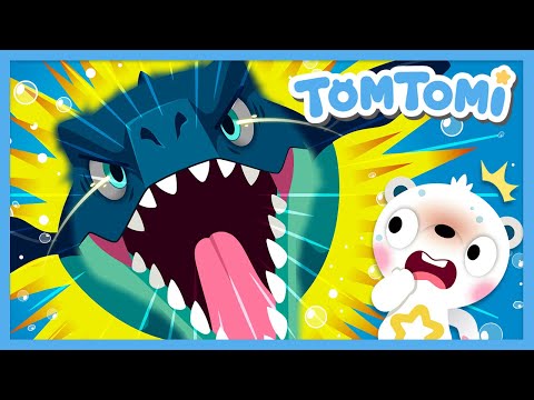 ✨NEW✨ Mosasaurus Song | Giant Sea Lizard🌊 | Dinosaur Song | Kids Song | TOMTOMI