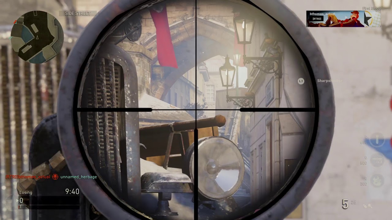 COD WW2 Prague sniper test 3 lc_norris - YouTube