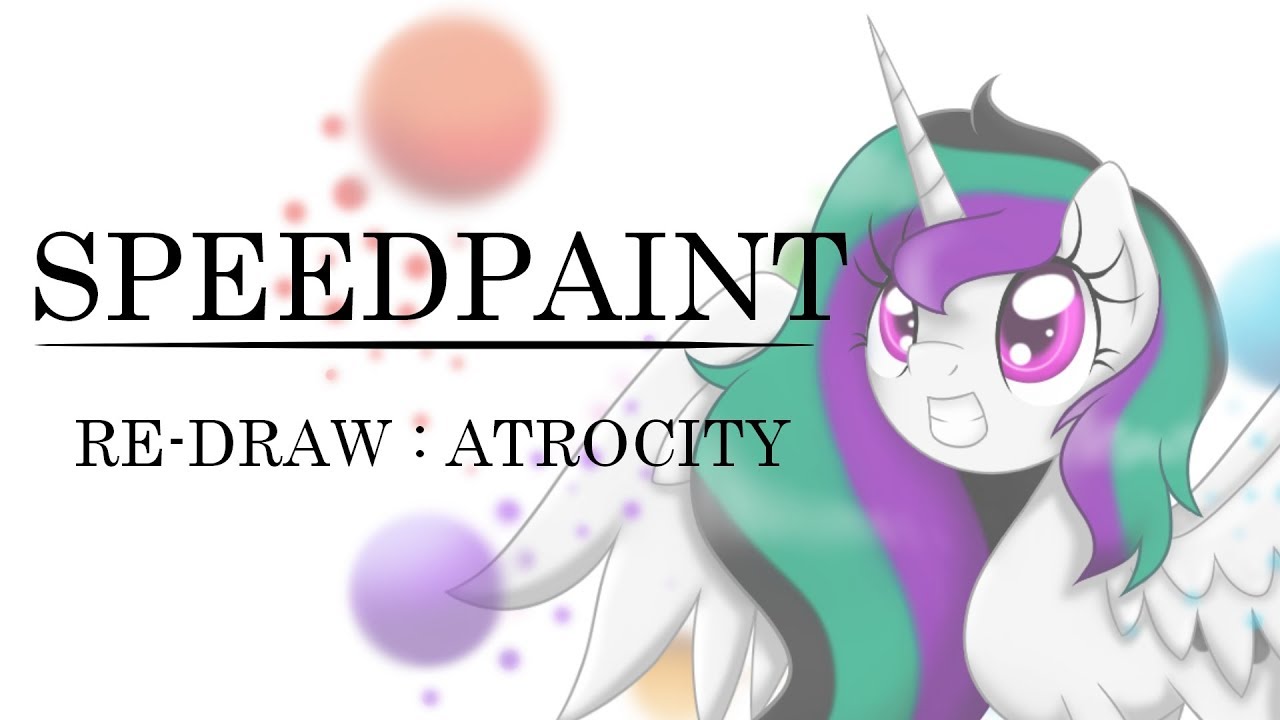 Speedpaint : Re-Draw : Atrocity - YouTube
