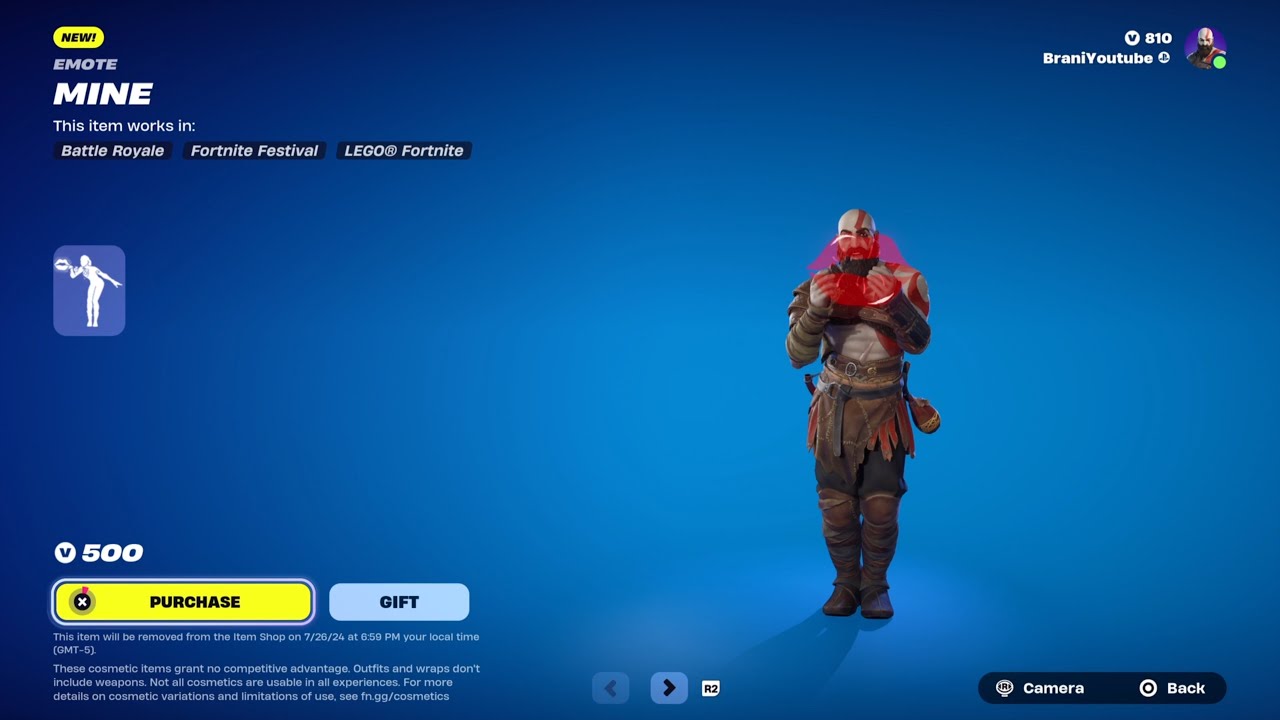 Mine | Fortnite Emote - YouTube