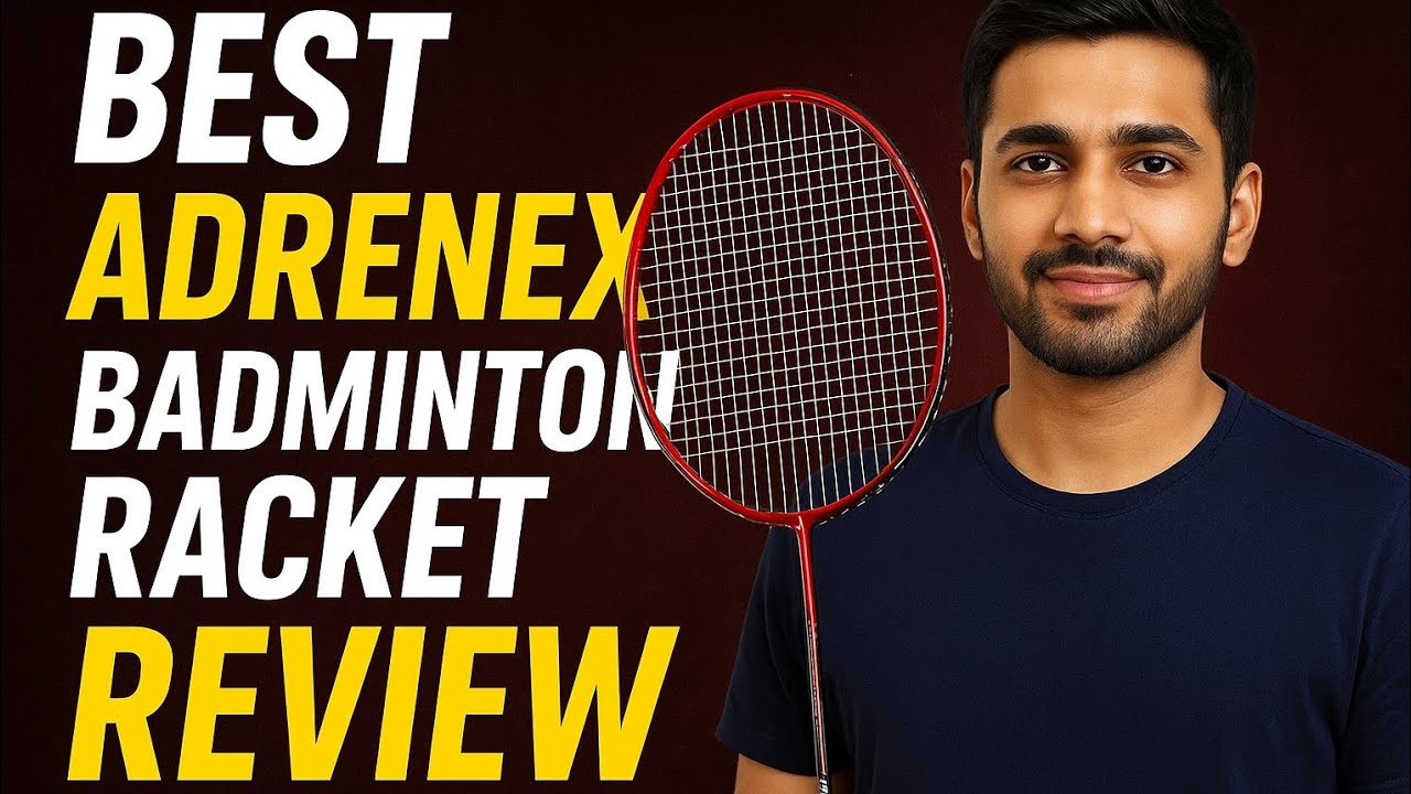 Best ADRENEX badminton racket review #explore - YouTube