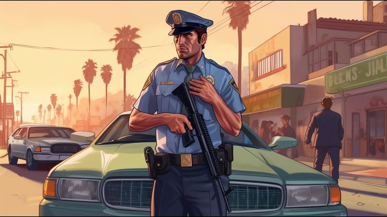 GTA 5 Grand RP | Fist Day in SAHP as a COP - YouTube