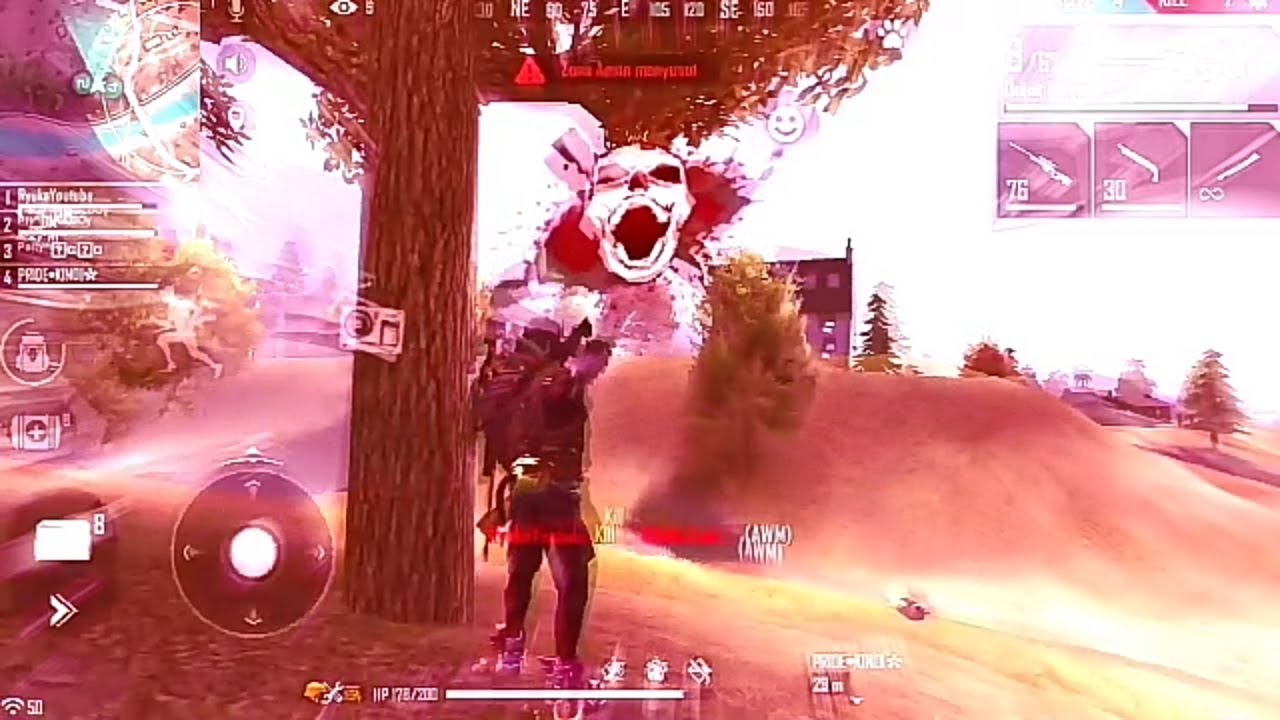 [EDIT FREE FIRE] NIGHT LOVEL STILL COLD || Awm no scope-Ryuka gaming ...