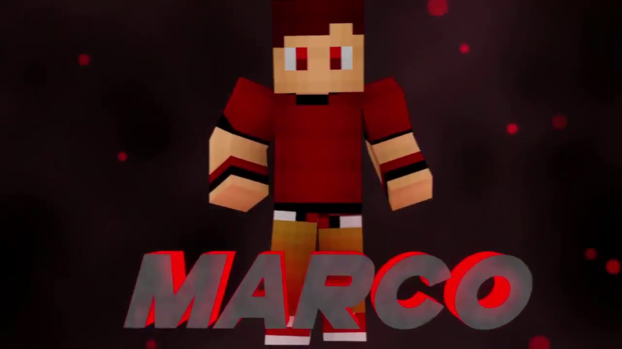 Intro para marco (minecraft) link da intro na descrição - YouTube