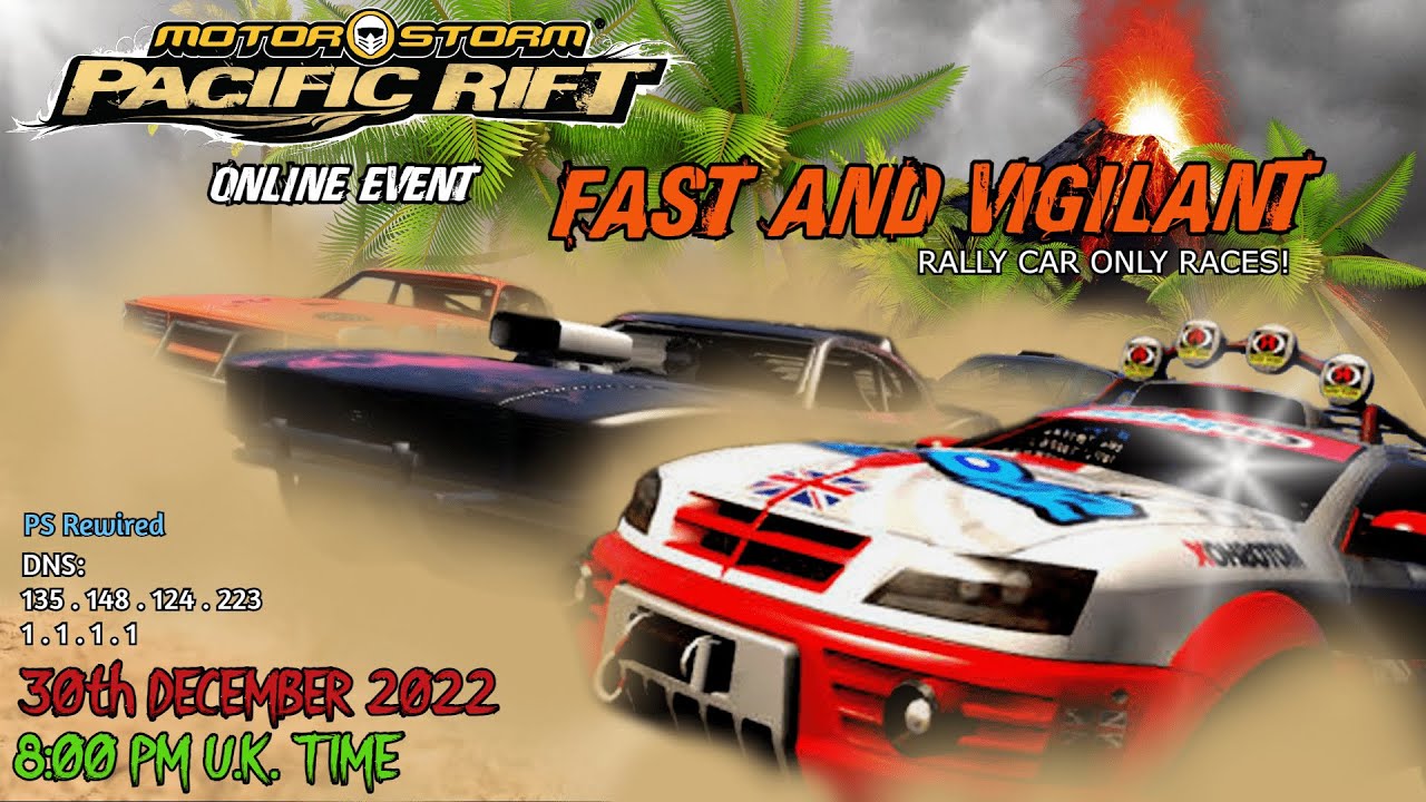 MotorStorm Pacific Rift Rally Car online event - YouTube