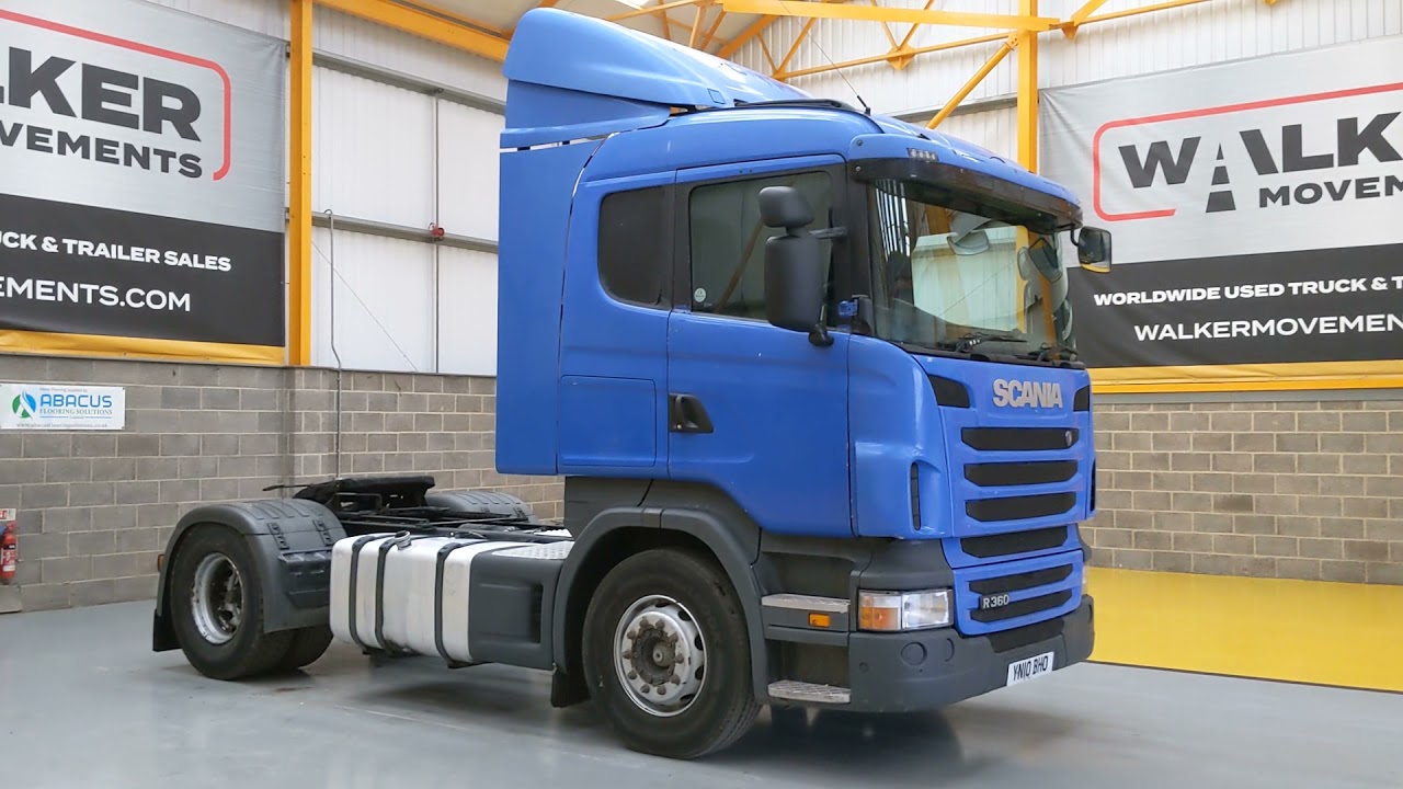 New In Stocklist For Sale: SCANIA R360 4X2 TRACTOR UNIT – 2010 – YN10 ...