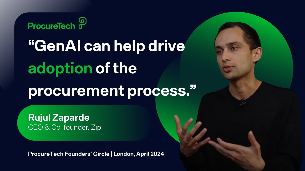 Rujul Zaparde | CEO & Co-founder, Zip - Procuretech Founders' Circle ...