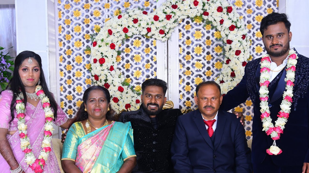 Divya and Madhu Sudhan's Marriage Reception video, Part - 1. - YouTube