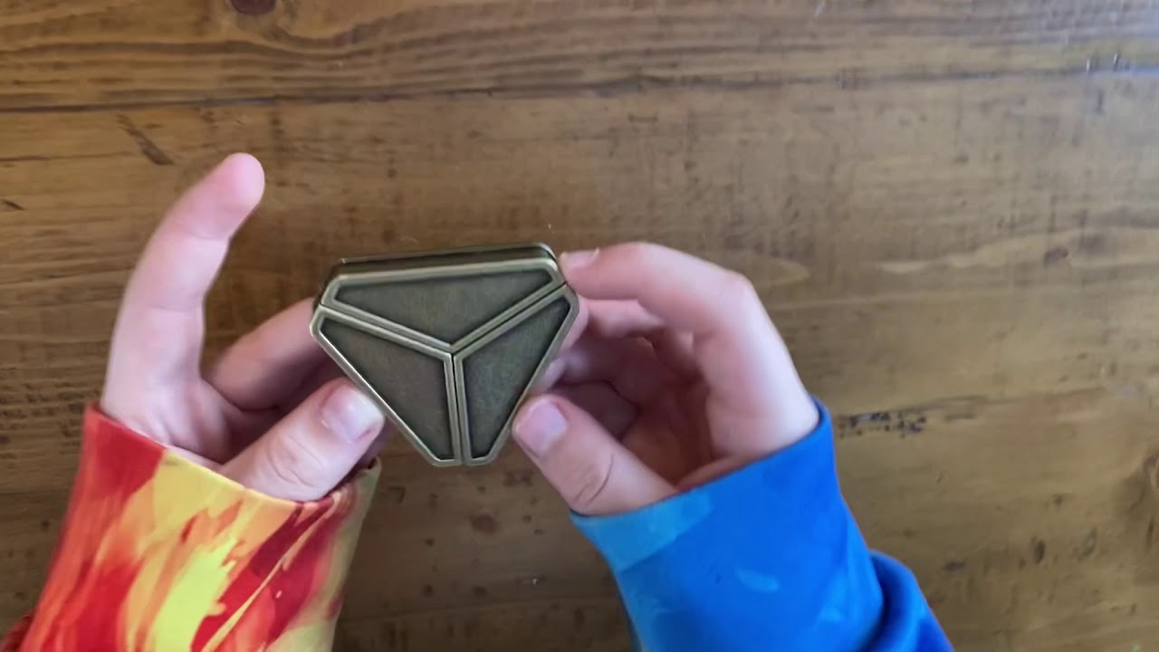 How to solve the Hanayama Delta puzzle - YouTube