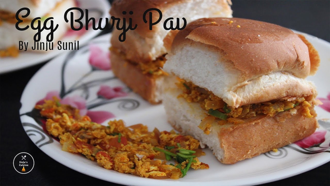 EP:16 | Egg Burji Pav | Happiness Is Homemade | Jinju's Cuisine | - YouTube