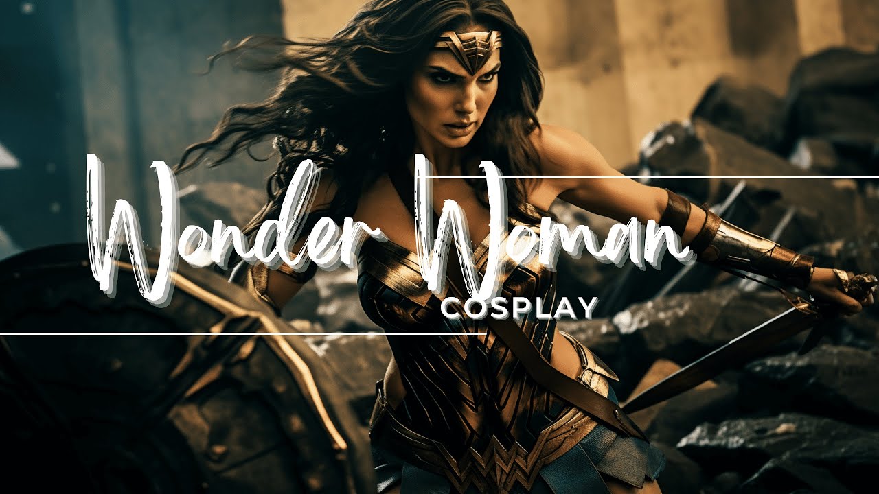 Wonder Woman Cosplay: Ruins Showdown ⚔️🦸‍♀️ | Epic Clash of Titans ...