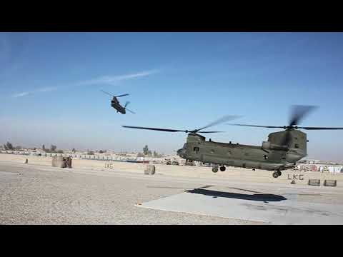 Afghanistan Helicopter video  Op Herrick. (2010-13).