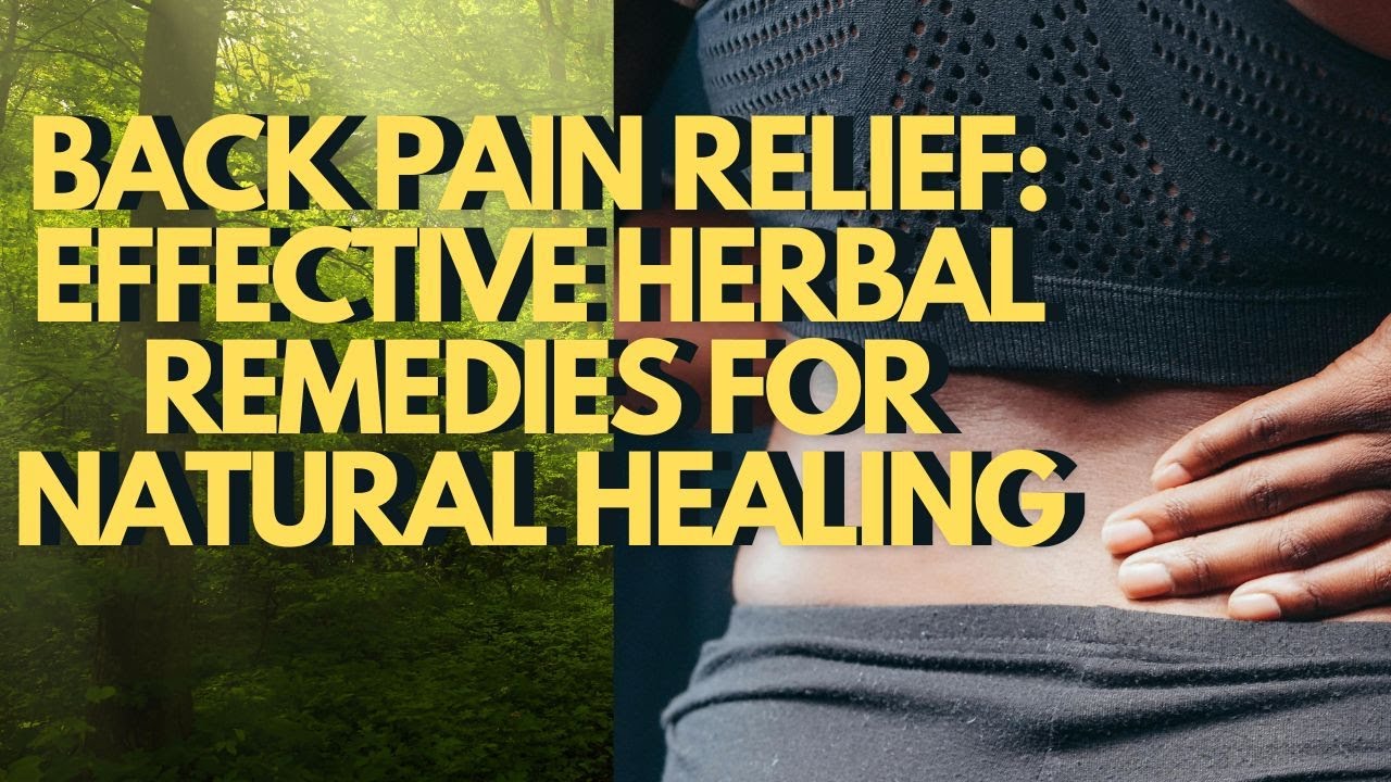 Back Pain Relief: Effective Herbal Remedies for Natural Healing - YouTube