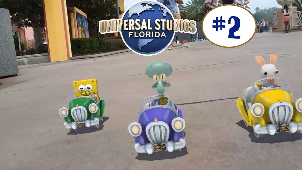 #spongebob Vacations at Universal Studios Florida (Part 2/5) - YouTube