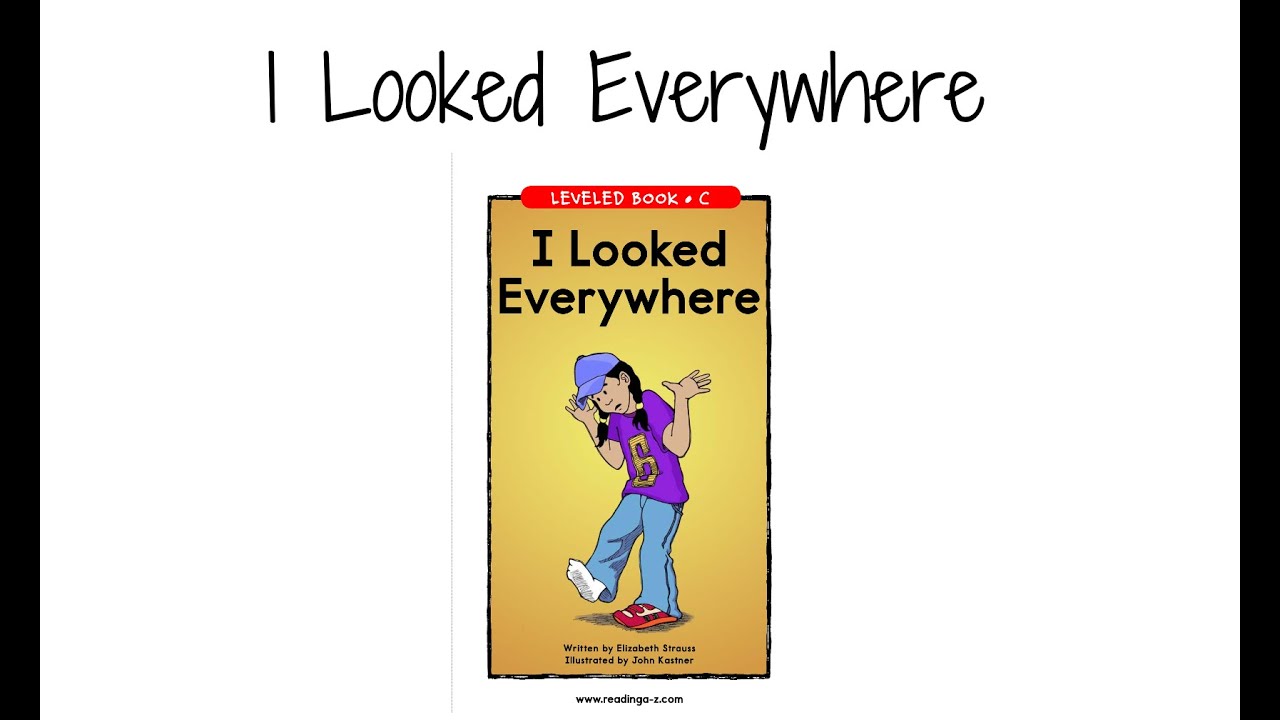I Looked Everywhere - YouTube